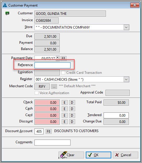 Print a Credit Card Signature area on an Acknowledgment/Invoice – RFMS ...