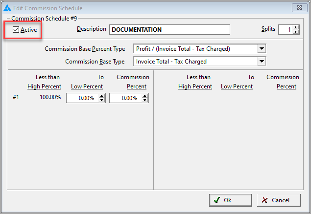 Commission Schedules – RFMS Help Desk