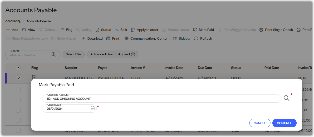 How to Mark Invoice as Paid – RFMS Help Desk