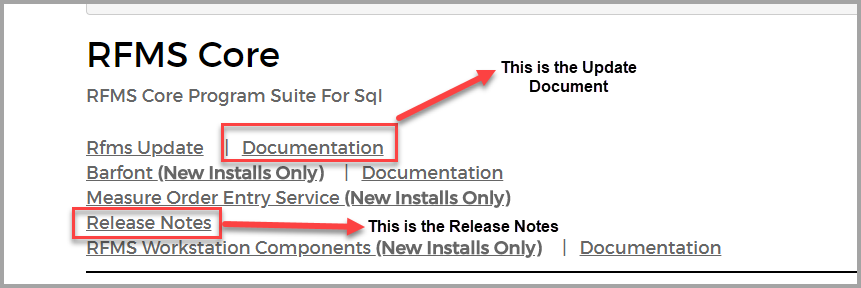 Discovering the Best About RFMS - Update Documents and Release Notes ...