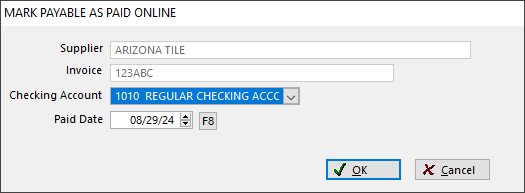 Marking a Payable as Paid Online – RFMS Help Desk