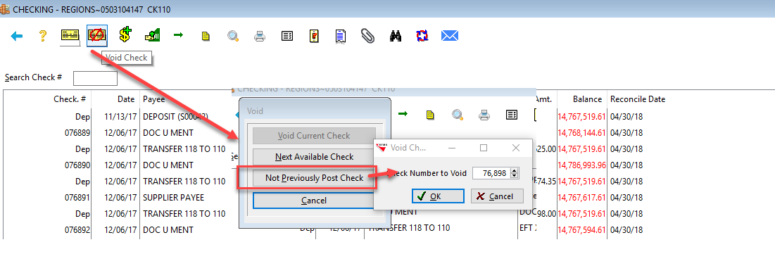 How to Void a Paper Check or Online Payment – RFMS Help Desk