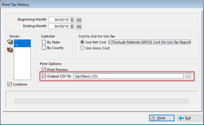 Using Tax History csv to determined combined Misc. Tax – RFMS Help Desk
