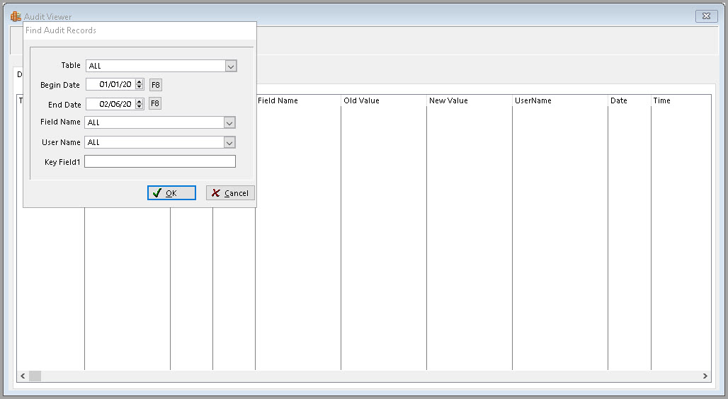 Audit Viewer – RFMS Help Desk
