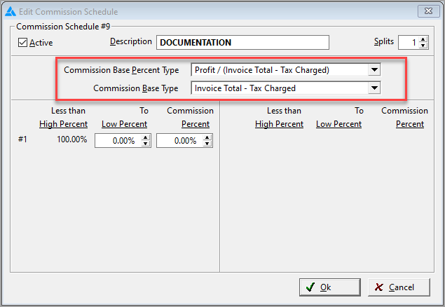 Commission Schedules – RFMS Help Desk