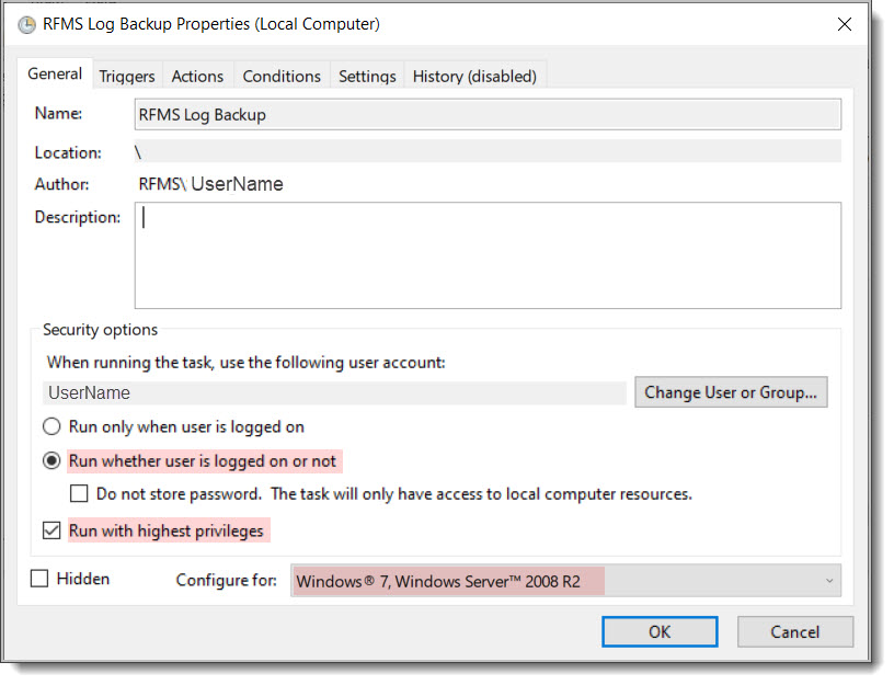 RFMS Backups – RFMS Help Desk