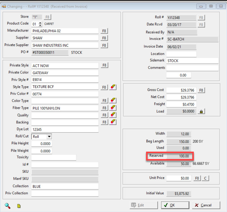 Inventory stuck in reserved status – RFMS Help Desk