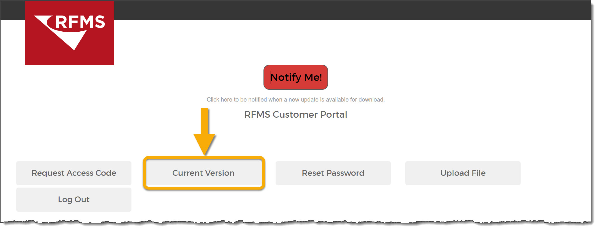 RFMS Program Update Instructions – RFMS Help Desk